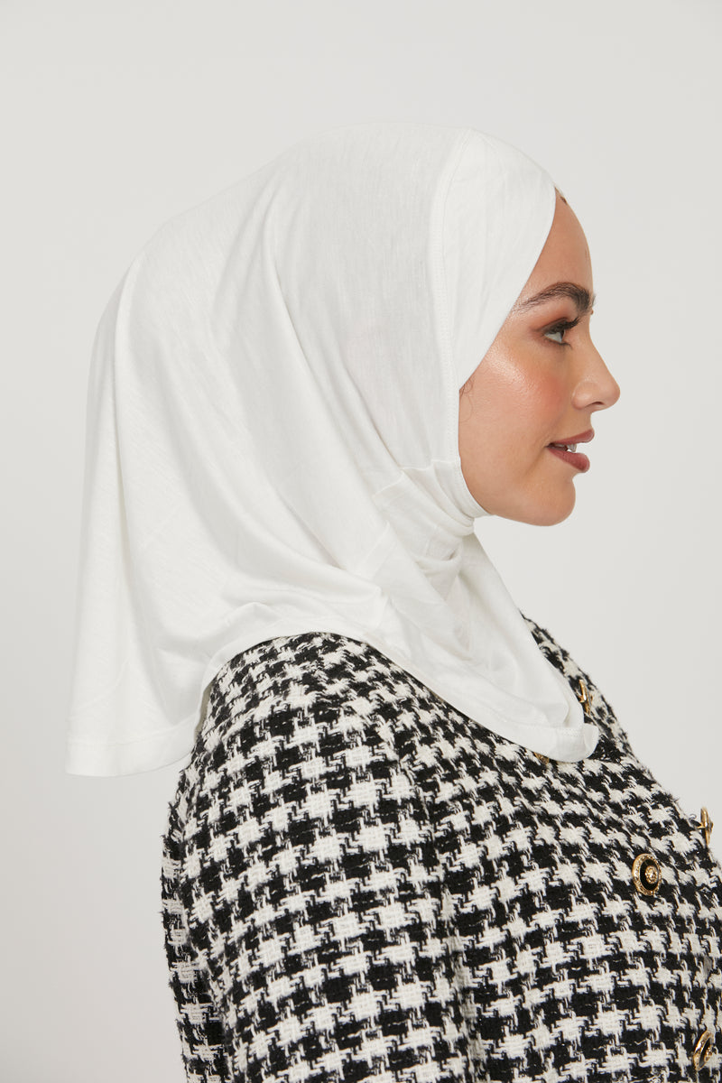 Criss-Cross Hijab Cap: Full Coverage Crossover Hijab Caps